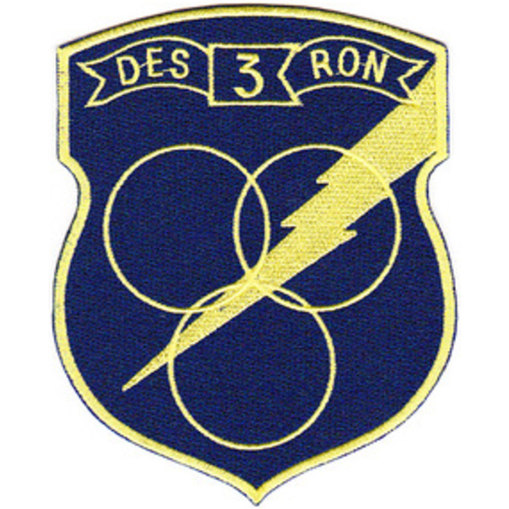 Desron 3 Patch Destroyer Squadron | Destroyer Patches | Navy Patches ...