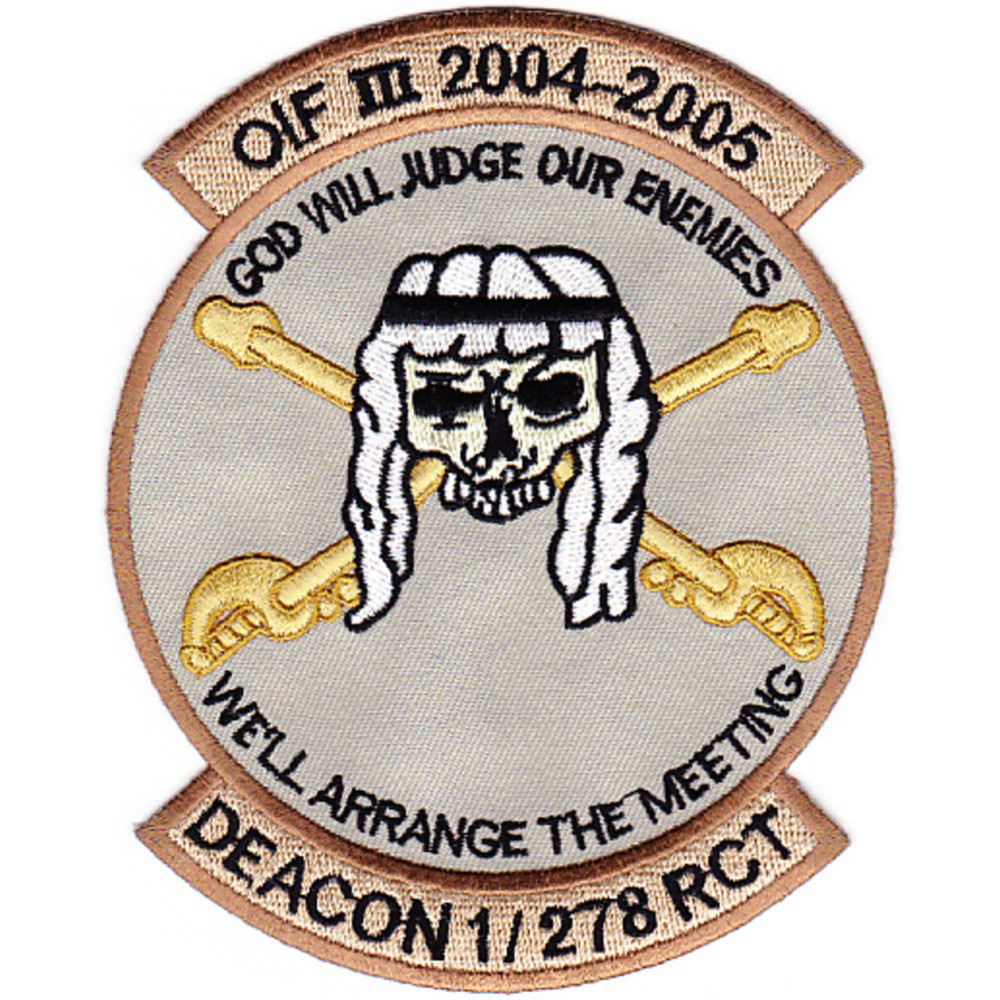 Deacon 1 278th Infantry Regimental Combat Team Patch | Regimental ...