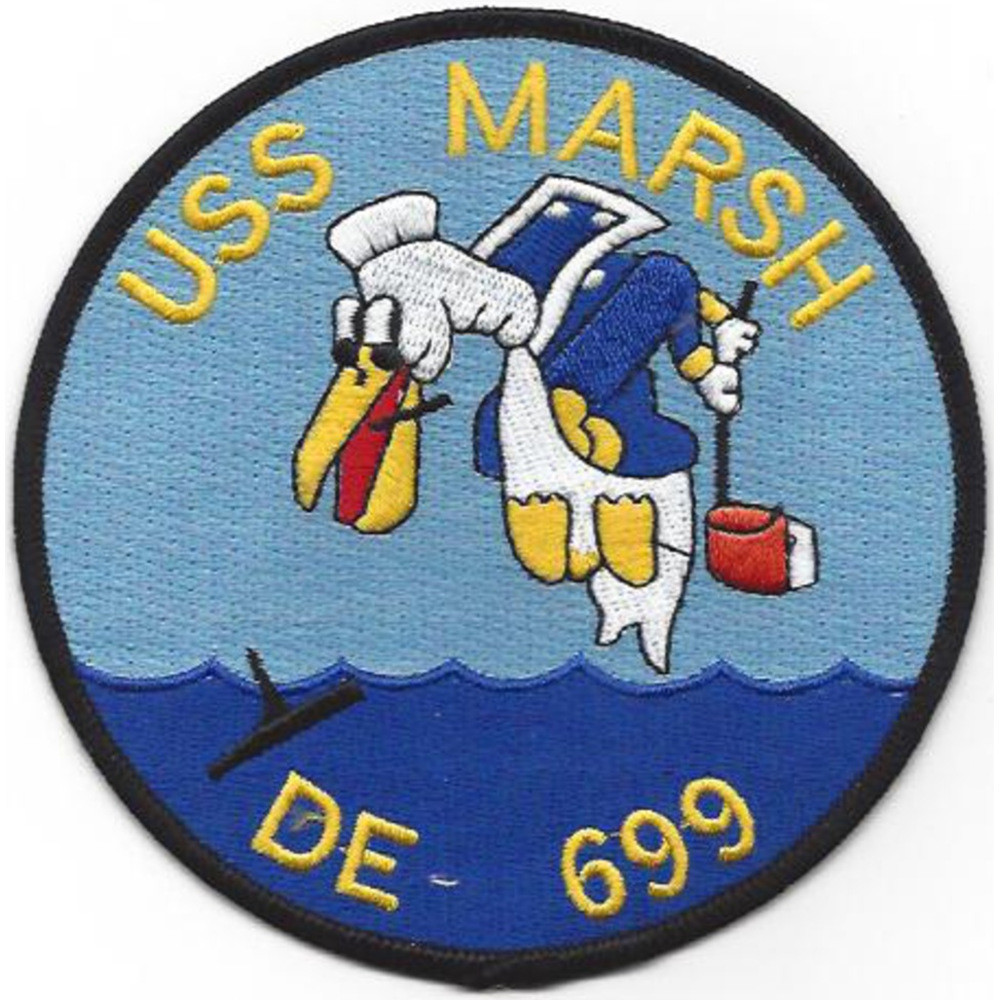 DE-699 USS Marsh Patch | Destroyer Patches | Navy Patches | Popular Patch