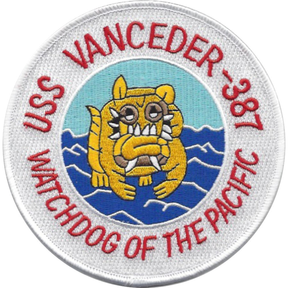 DE-387 USS Vance Patch | Destroyer Patches | Navy Patches | Popular Patch