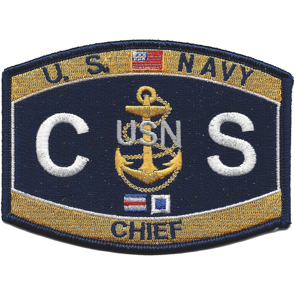 CSC Chief Culinary Specialist Patch | Ratings Patches | Navy Patches ...