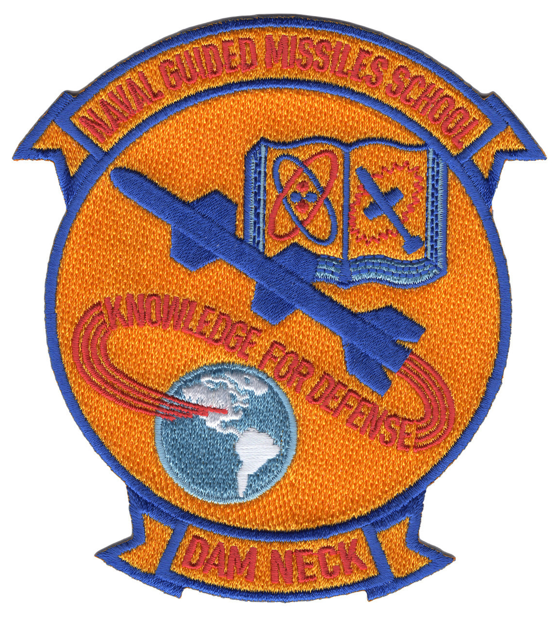 Guided Missiles School Dam Neck Virginia Patch | Base Patches | Navy ...