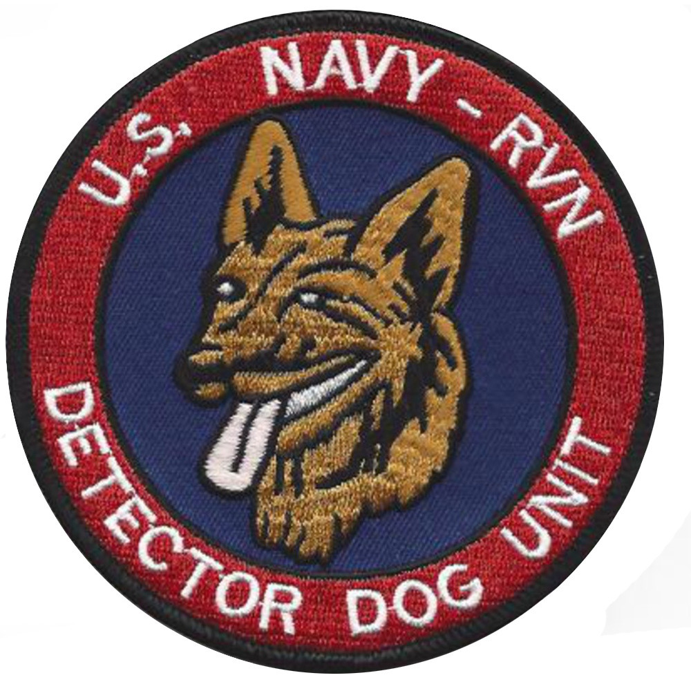 Detector Dog Unit RVN Republic Of Vietnam Navy Patch | Specialty ...