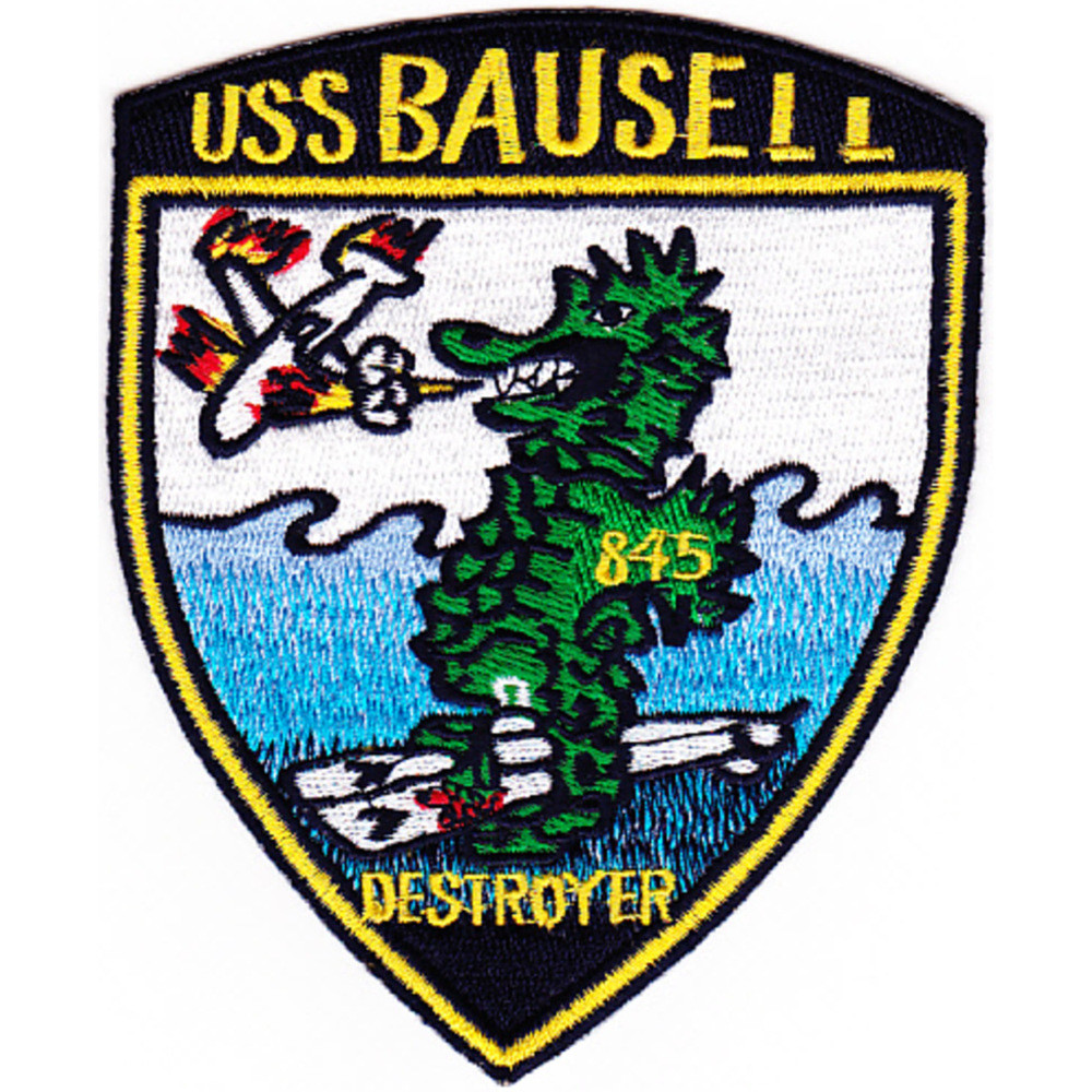 DD-845 USS Bausell Patch | Destroyer Patches | Navy Patches | Popular Patch