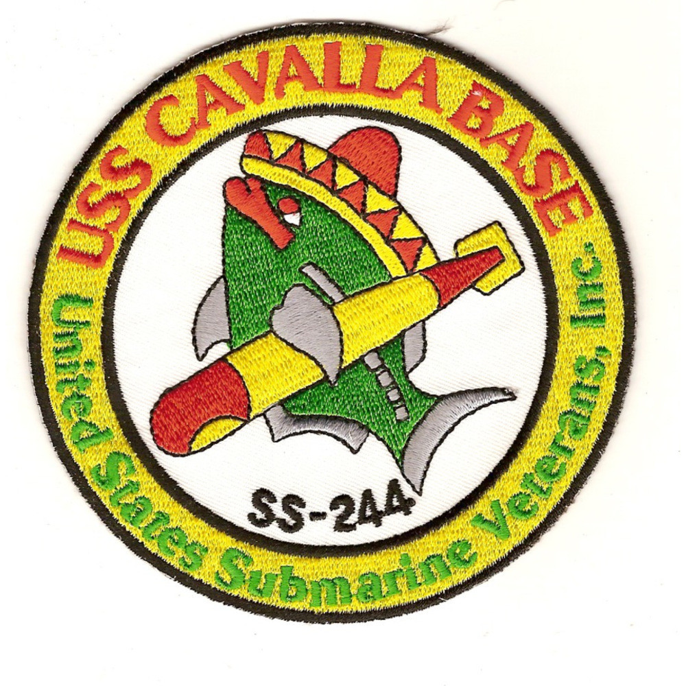 Cavalla Sub Base Patch | Submarine Patches | Navy Patches | Popular Patch