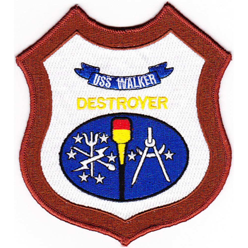 DD-517 USS Walker Patch | Destroyer Patches | Navy Patches | Popular Patch