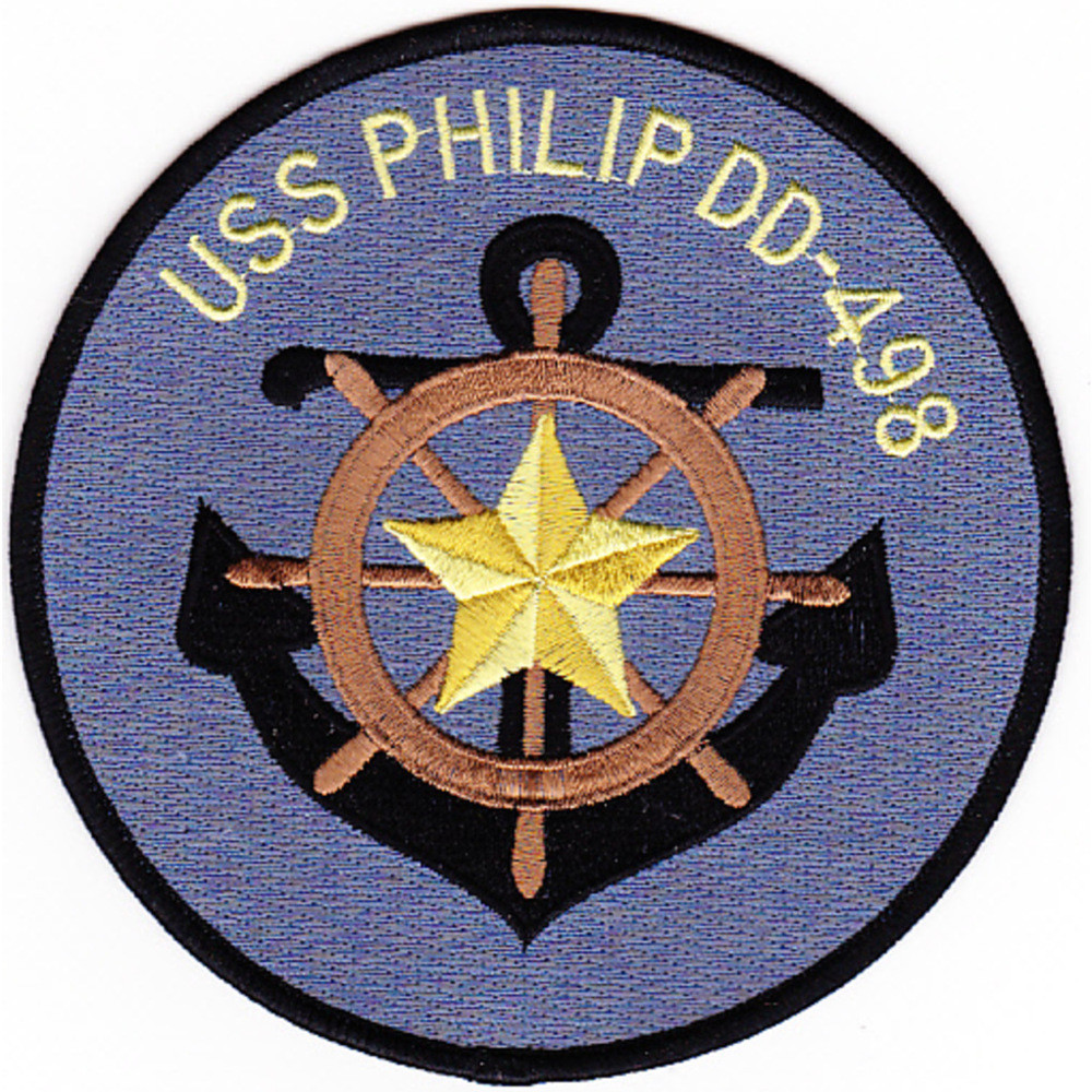 DD-498 USS Philip Patch | Destroyer Patches | Navy Patches | Popular Patch