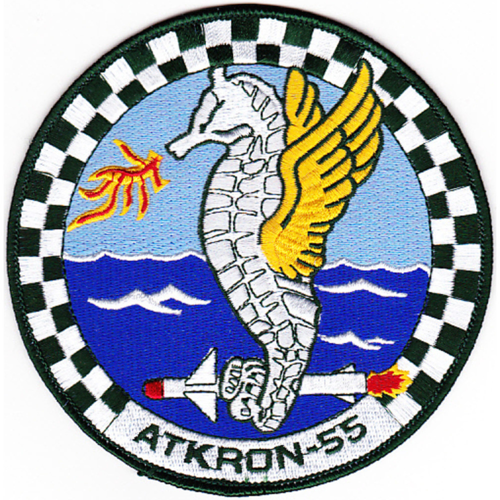 ATKRON-55 VA-55 Patch Warhorses | Squadron Patches | Navy Patches ...