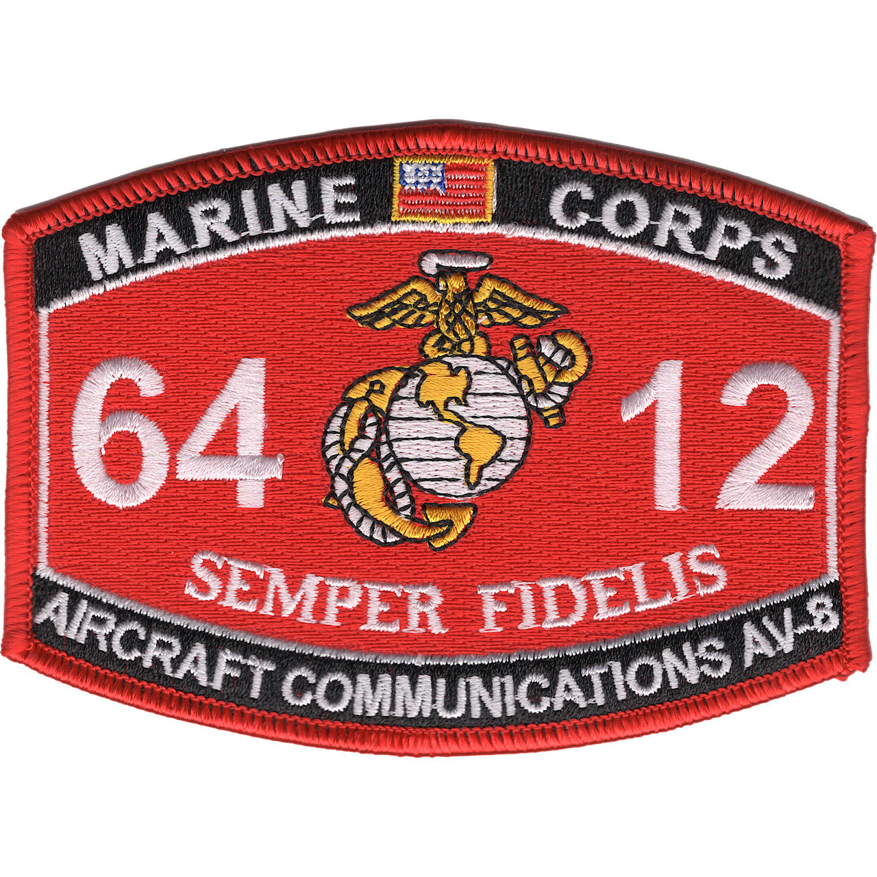 6412 Aircraft Communications AV-8 MOS Patch | MOS Patches | Marine ...