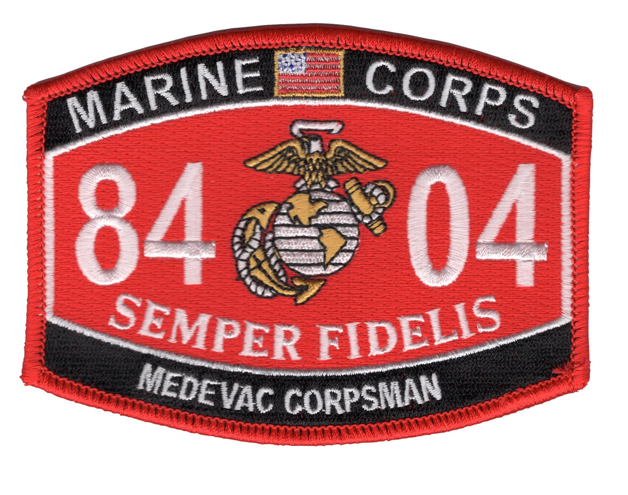 8404 Medevac Corpsman MOS Patch | MOS Patches | Marine Patches ...