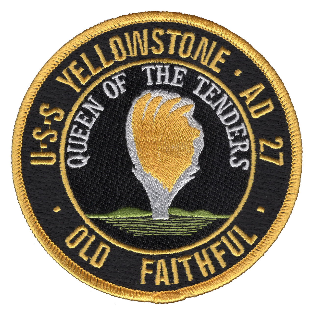 AD-27 USS Yellowstone Patch | Navy Patches | Popular Patch