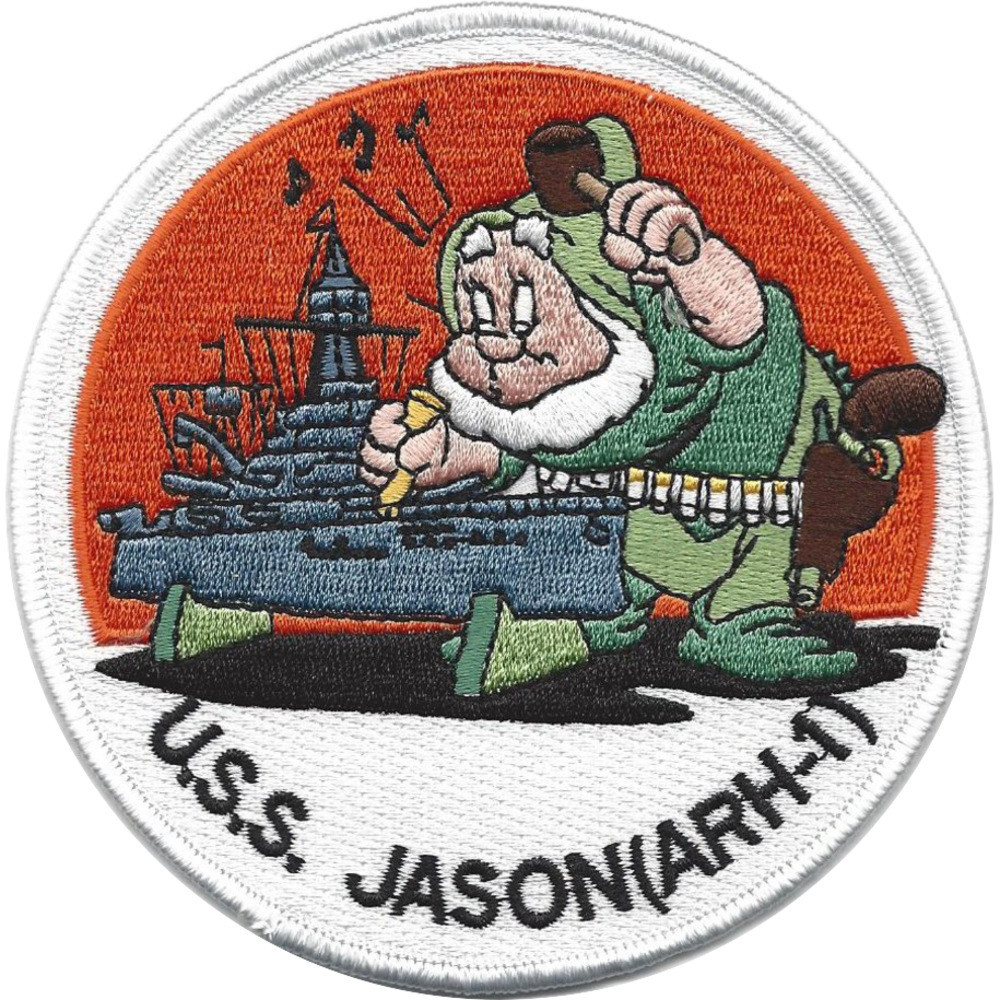 ARH-1 USS Jason Patch | Auxiliary Ship Patches | Navy Patches | Popular ...