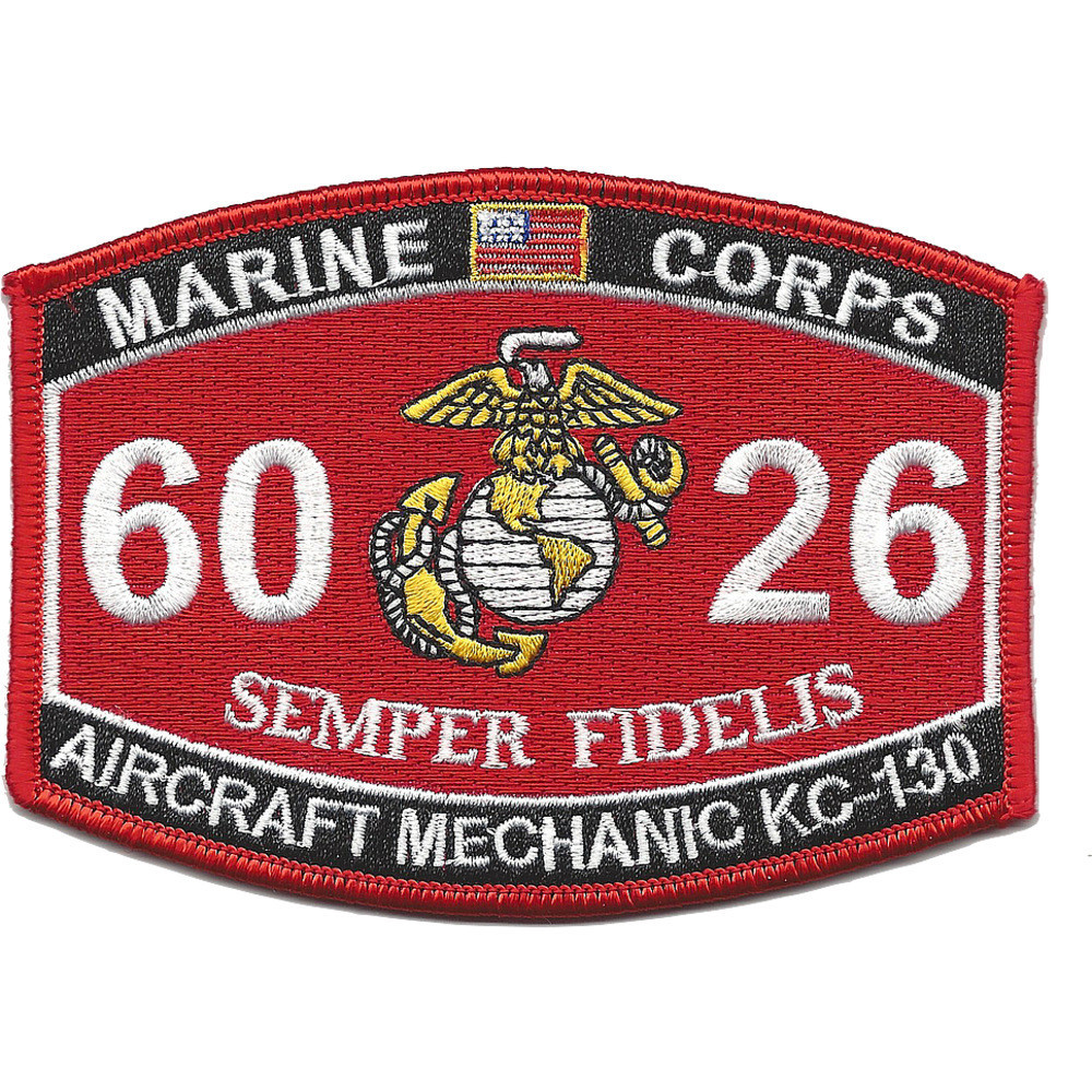 6026 Aircraft Mechanic KC-130 MOS Patch | MOS Patches | Marine Patches ...