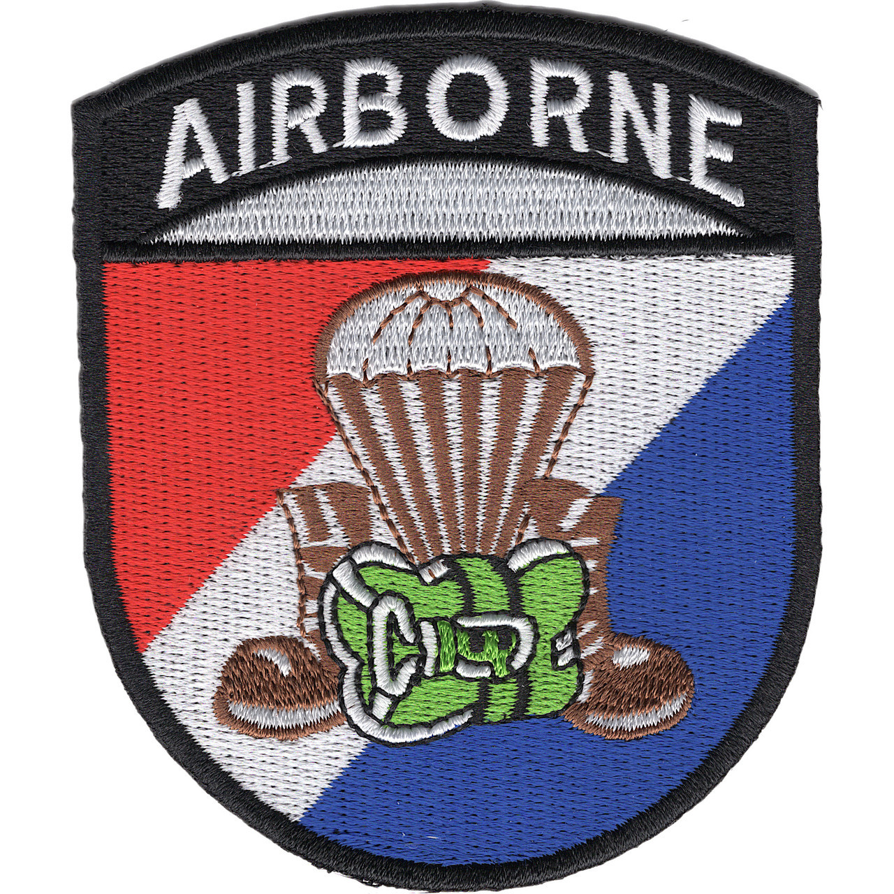 Airborne Parachute Boots & Pack Patch | Airborne Patches | Army Patches ...