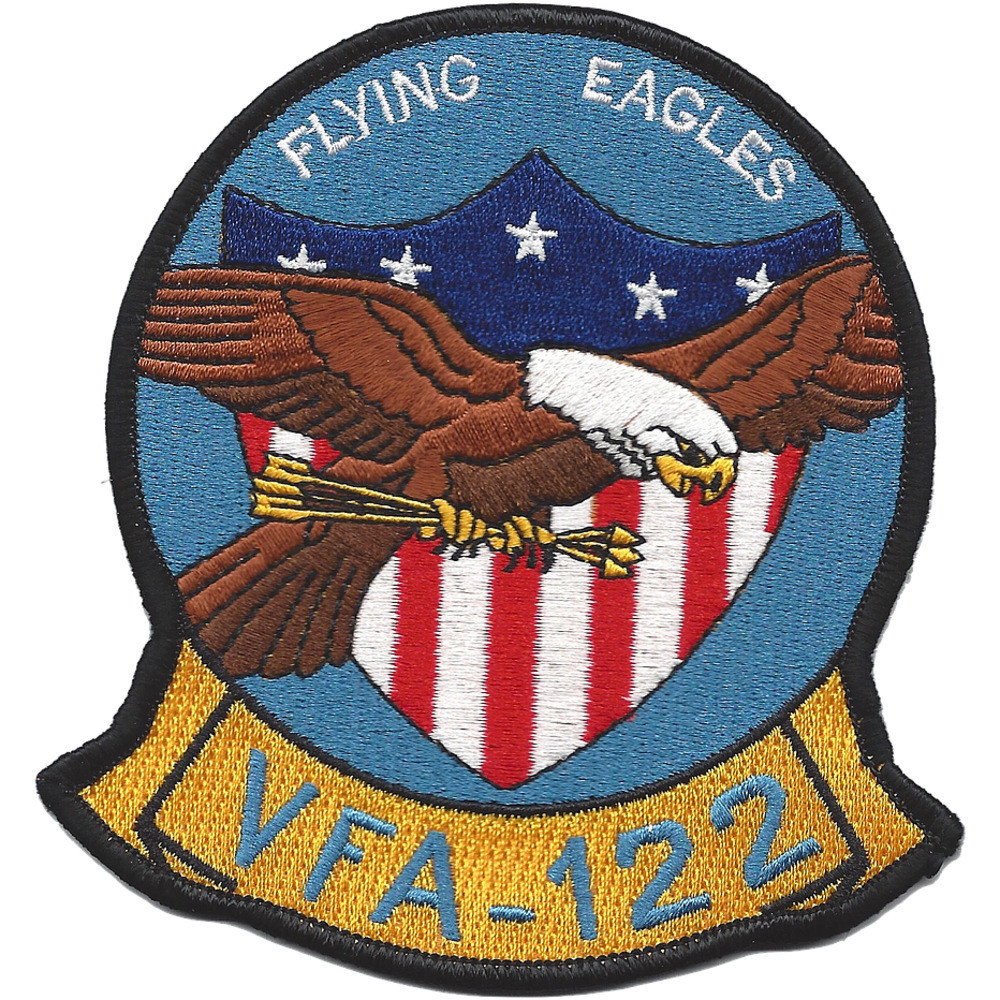 VFA-122 Fighter Attack Squadron Second Version Patch | Squadron Patches ...
