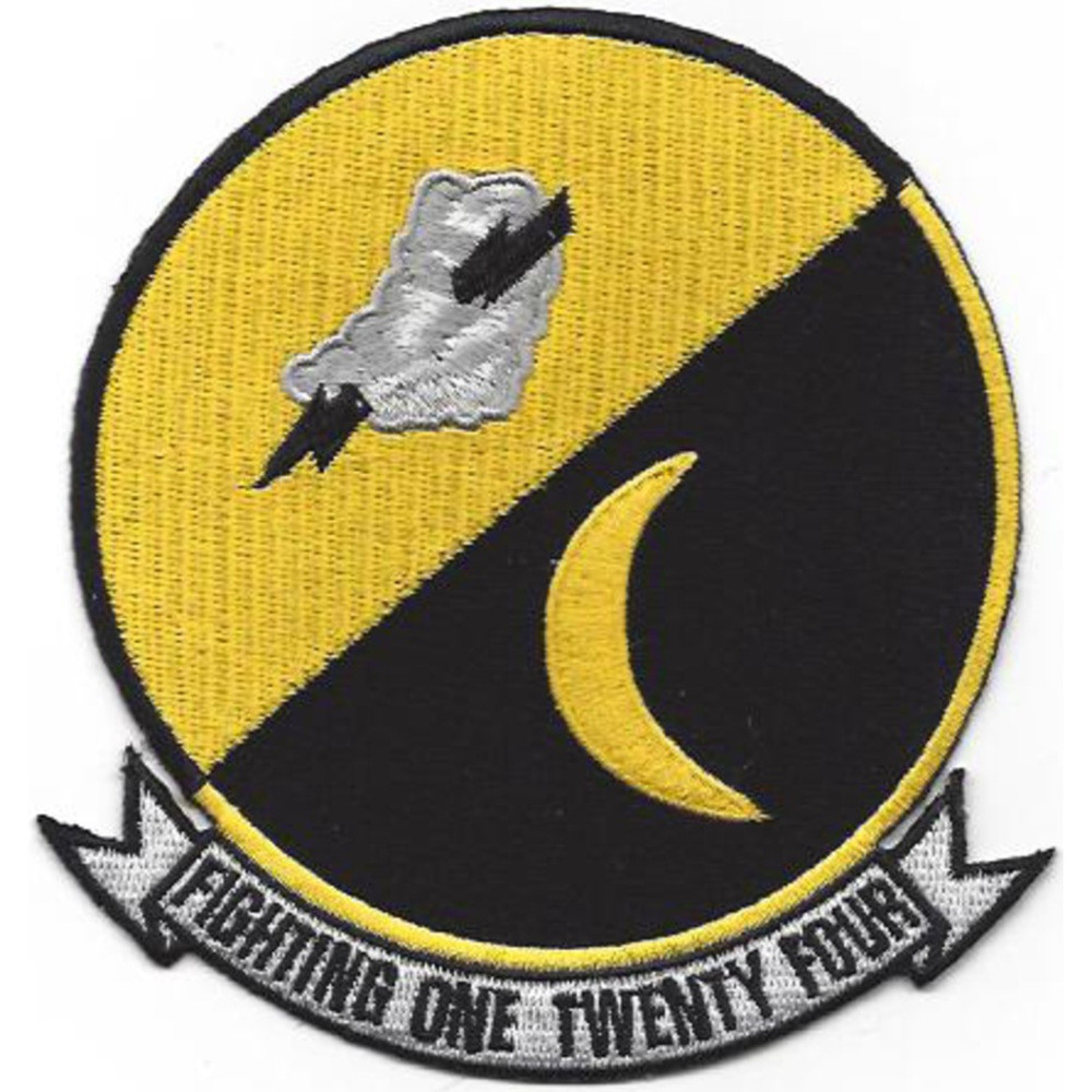 VF-124 Fighter Squadron One Twenty Four Patch - Version B | Squadron ...