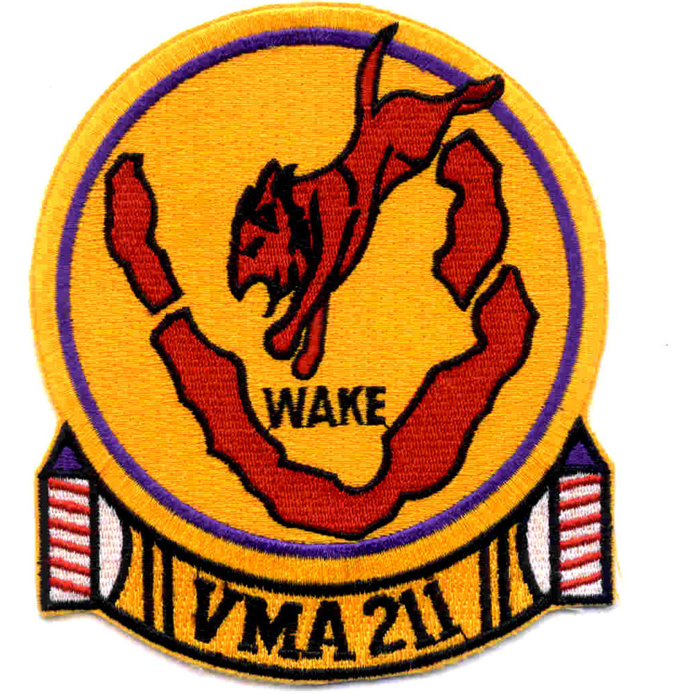 VMA-211 Attack Squadron Two One One Patch | Squadron Patches | Marine ...
