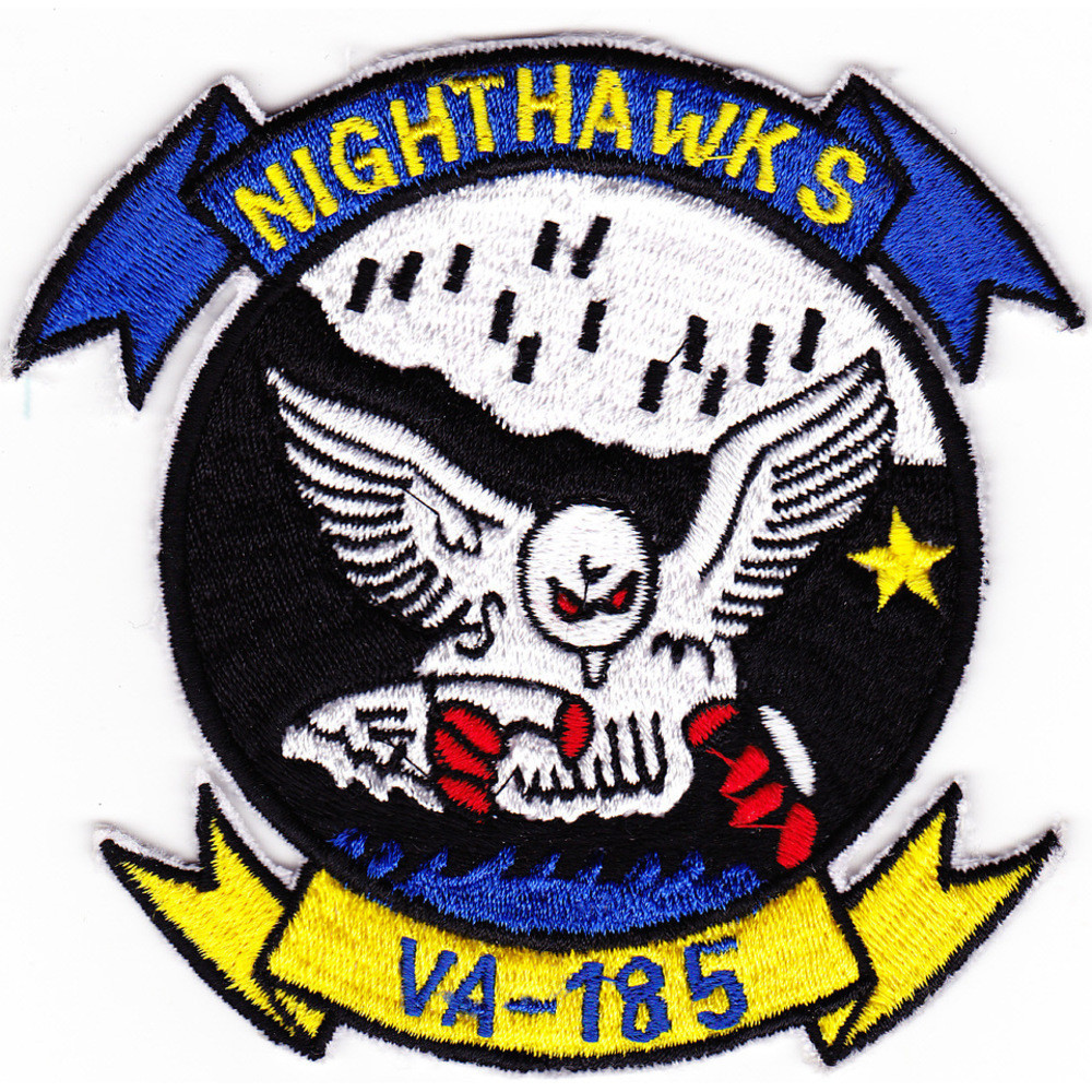 VA-185 Patch Nighthawks | Squadron Patches | Navy Patches | Popular Patch