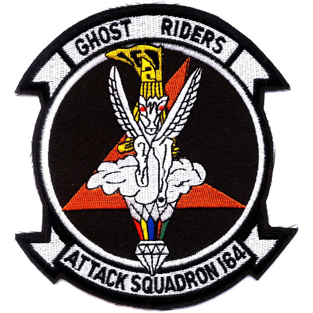 VA-164 Patch Ghost Riders | Squadron Patches | Navy Patches | Popular Patch