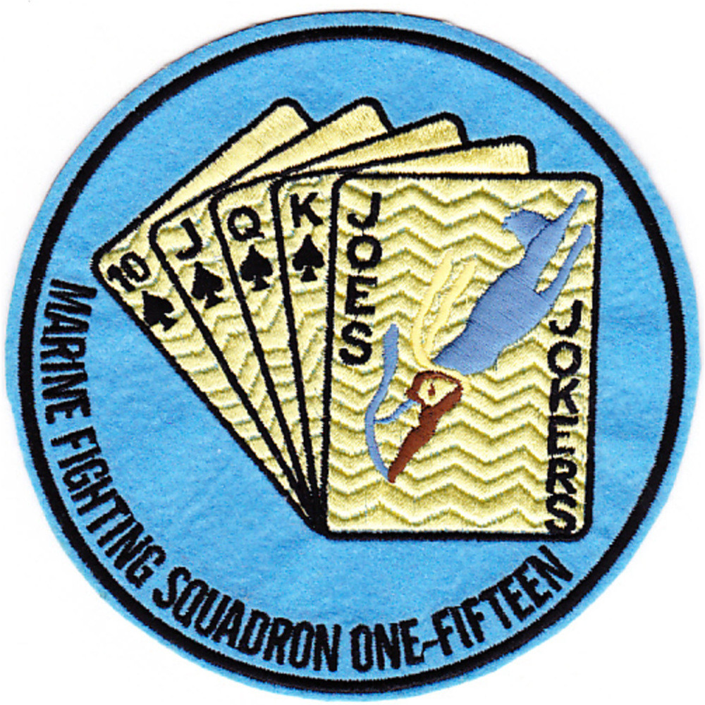 VMF-115 Patch - Blue Version | Squadron Patches | Marine Patches ...