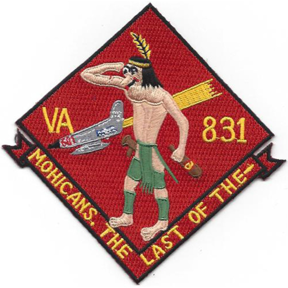 VA-831 Attack Reserve Squadron Eight Thirty One Patch | Squadron ...