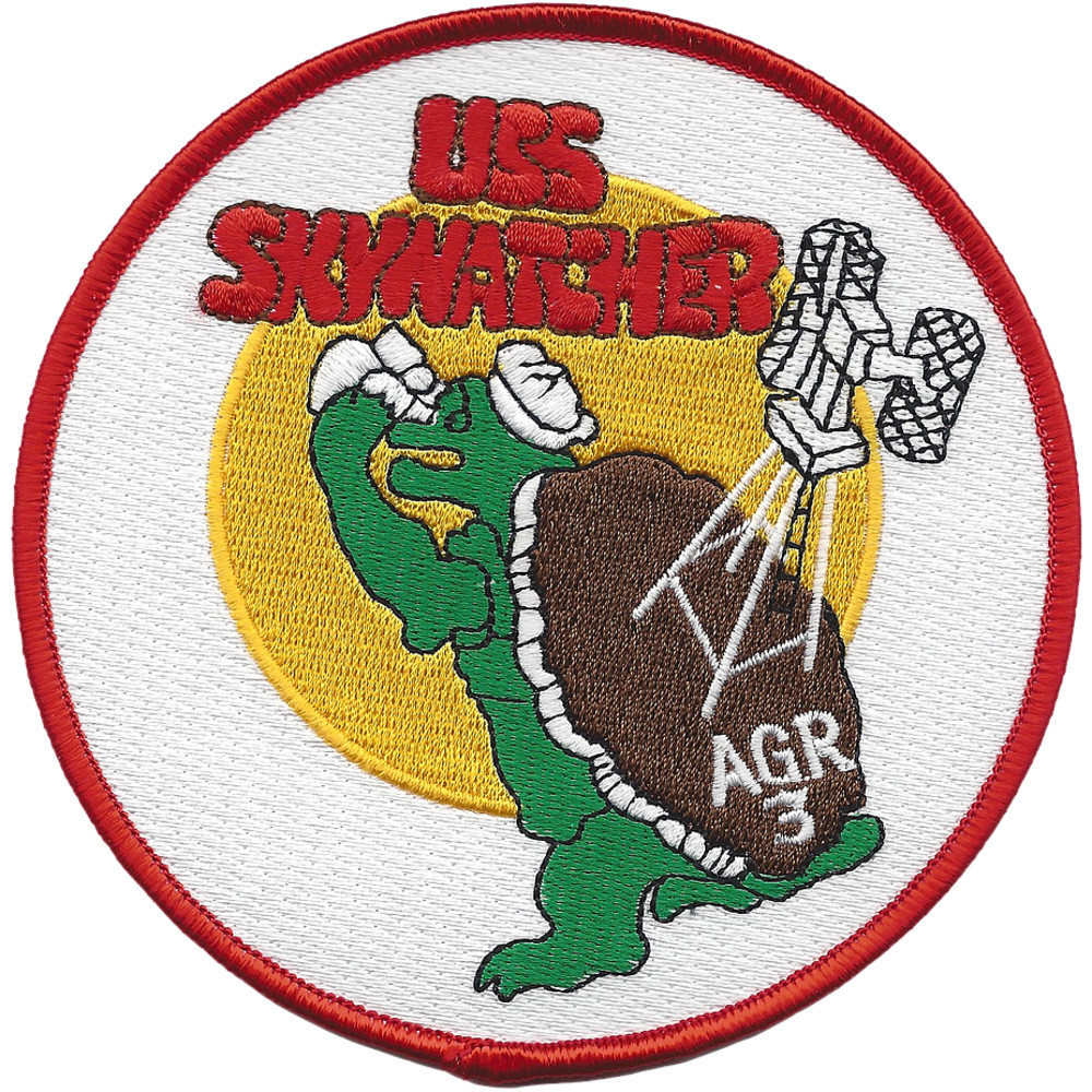 USS Skywatcher AGR 3 Radar Picket Ship Patch | Auxiliary Ship Patches ...