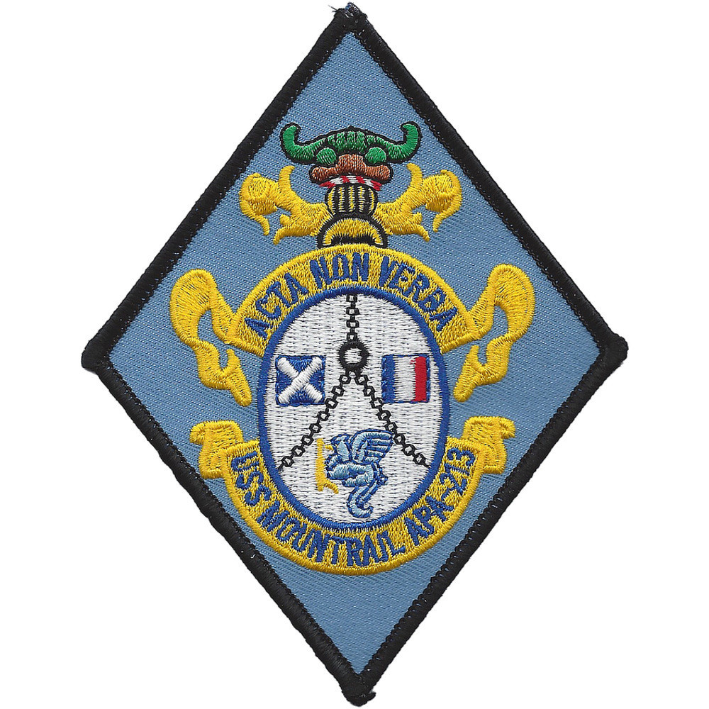 USS Mountrail APA-213 Patch | Auxiliary Ship Patches | Navy Patches ...