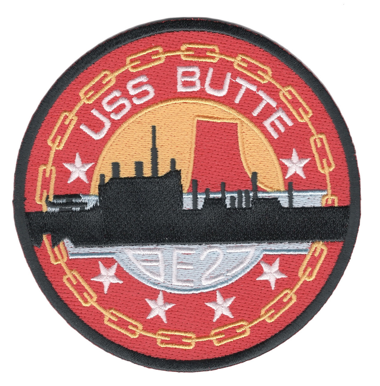 USS Butte AE-27 Patch | Auxiliary Ship Patches | Navy Patches | Popular ...
