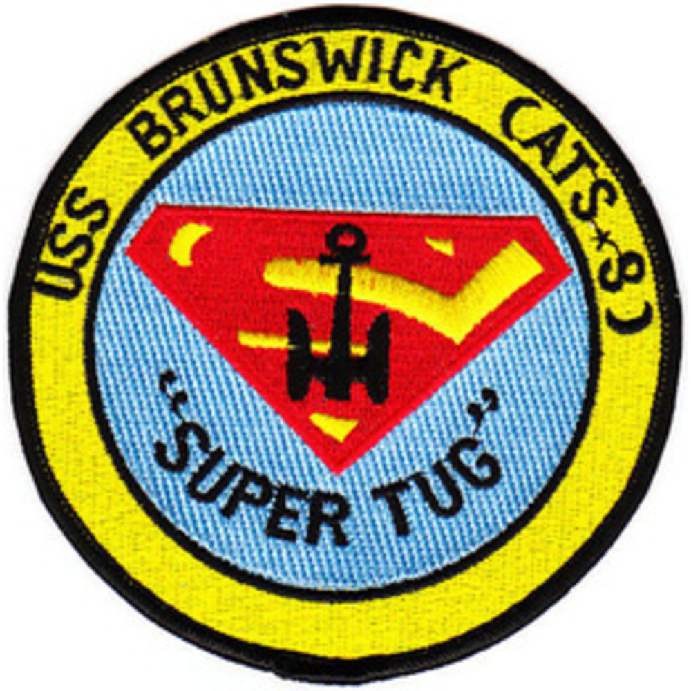 USS Brunswick ATS-3 Patch | Auxiliary Ship Patches | Navy Patches ...