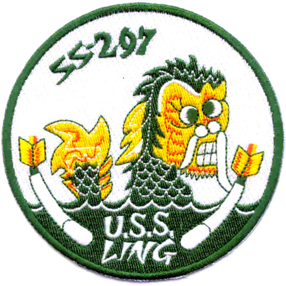 USS Ling SS-297 Patch | Submarine Patches | Navy Patches | Popular Patch