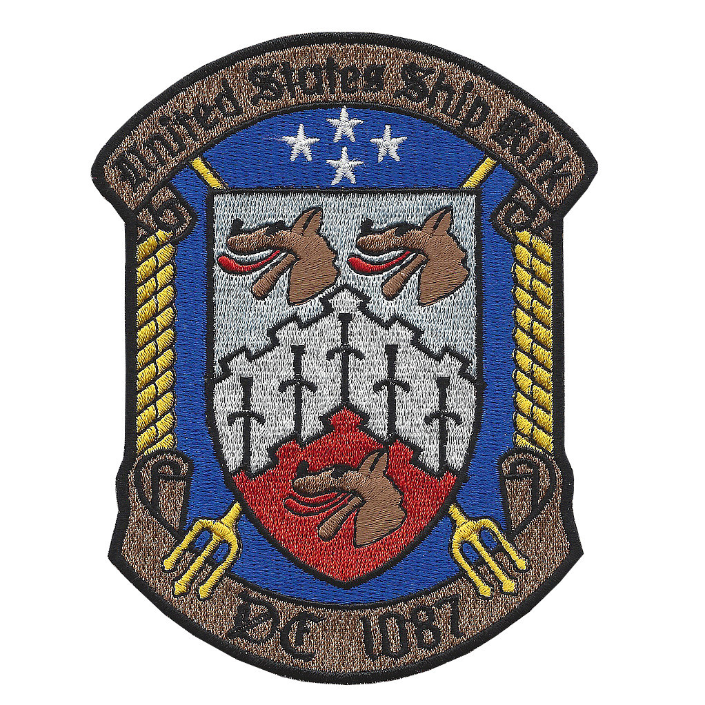 USS Kirk DE-1087 Patch | Destroyer Patches | Navy Patches | Popular Patch