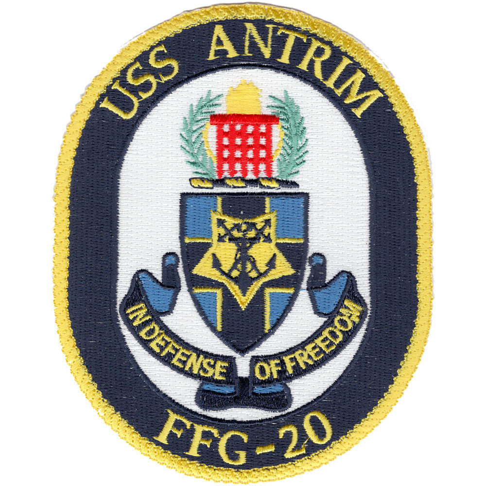 USS Antrim FFG-20 Patch | Ship Patches | Navy Patches | Popular Patch