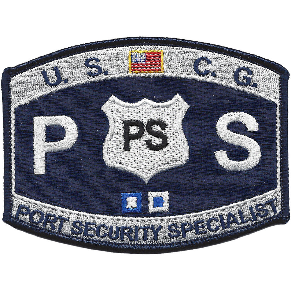 USCG Port Security Specialist MOS Patch | Coast Guard Patches | Popular ...