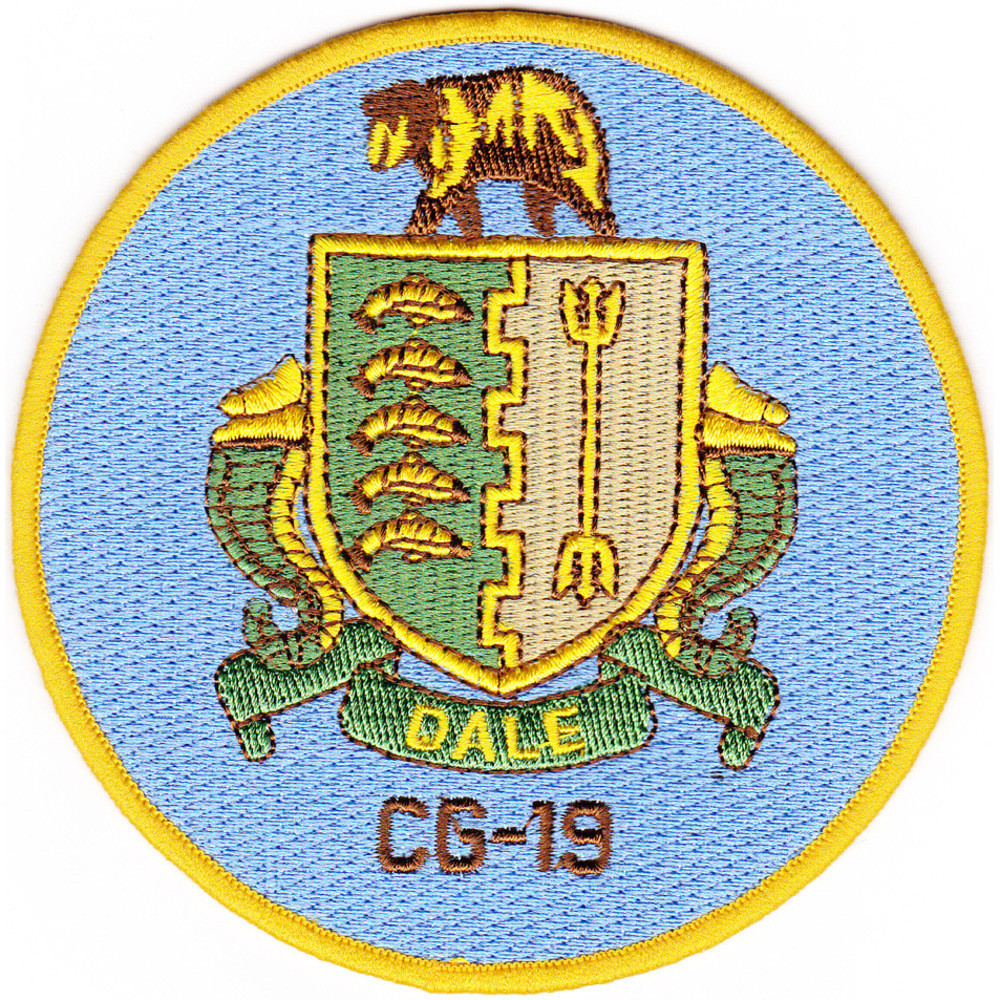 USS Dale CG-19 Patch | Cruiser Patches | Navy Patches | Popular Patch