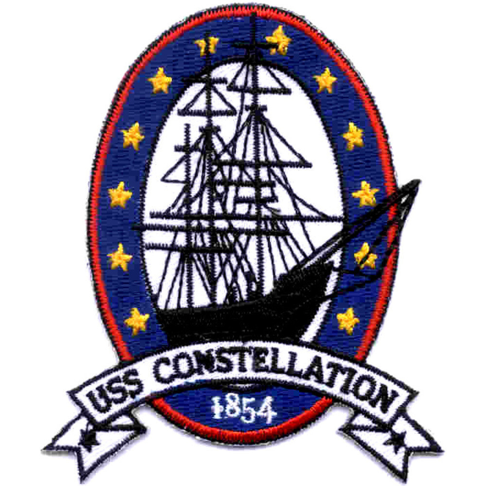 USS Constellation 1854 Patch | Ship Patches | Navy Patches | Popular Patch