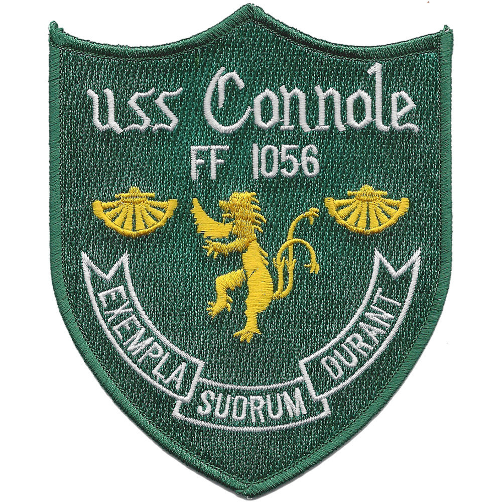 USS Connole FF-1056 Frigate Ship Patch | Ship Patches | Navy Patches ...