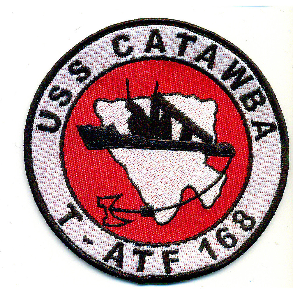 USS Catawba T-ATF-168 Patch | Ship Patches | Navy Patches | Popular Patch