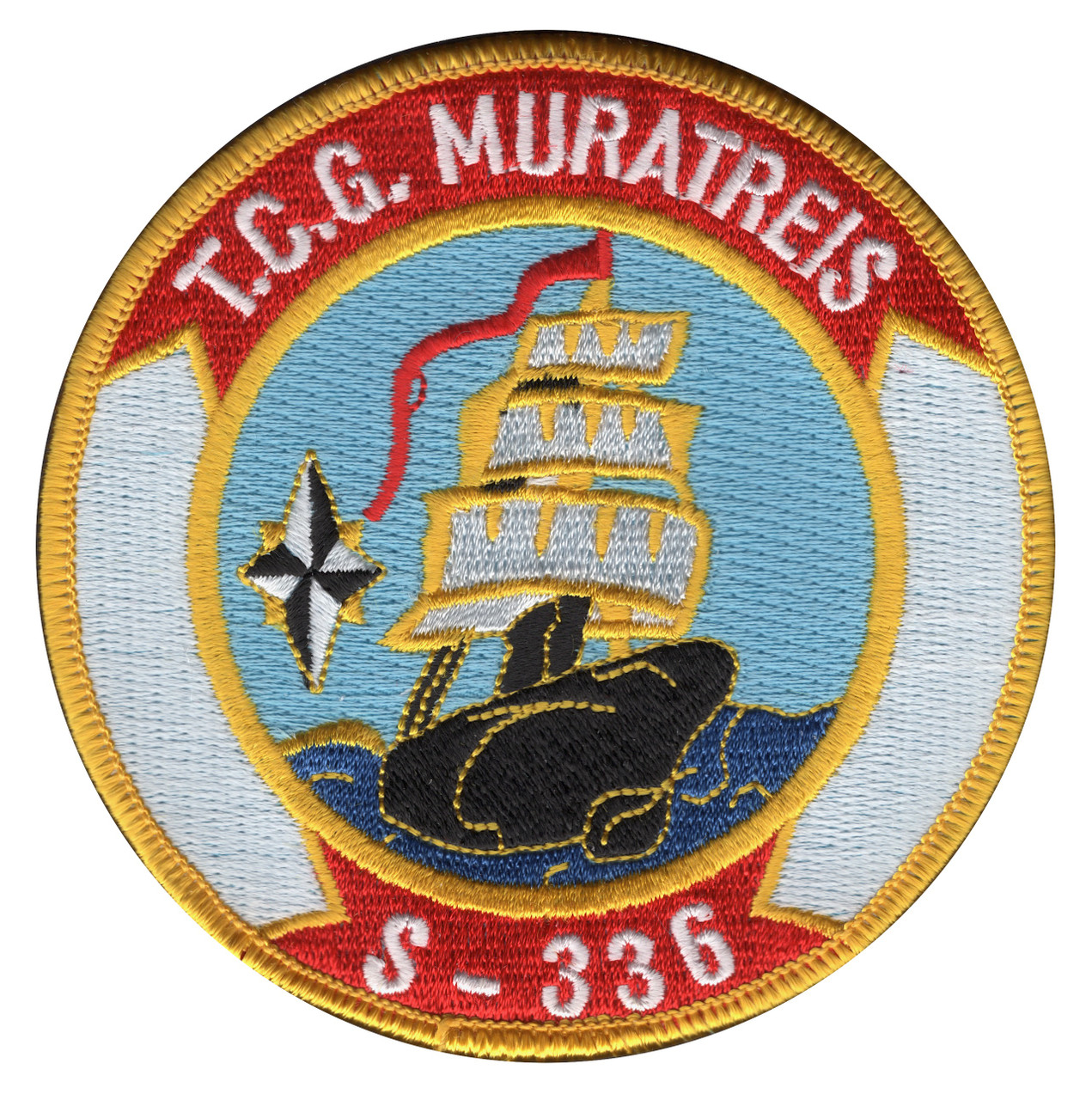 Turkish Navy S-336 TCG Murat Reis Patch | Specialty Patches | Navy ...