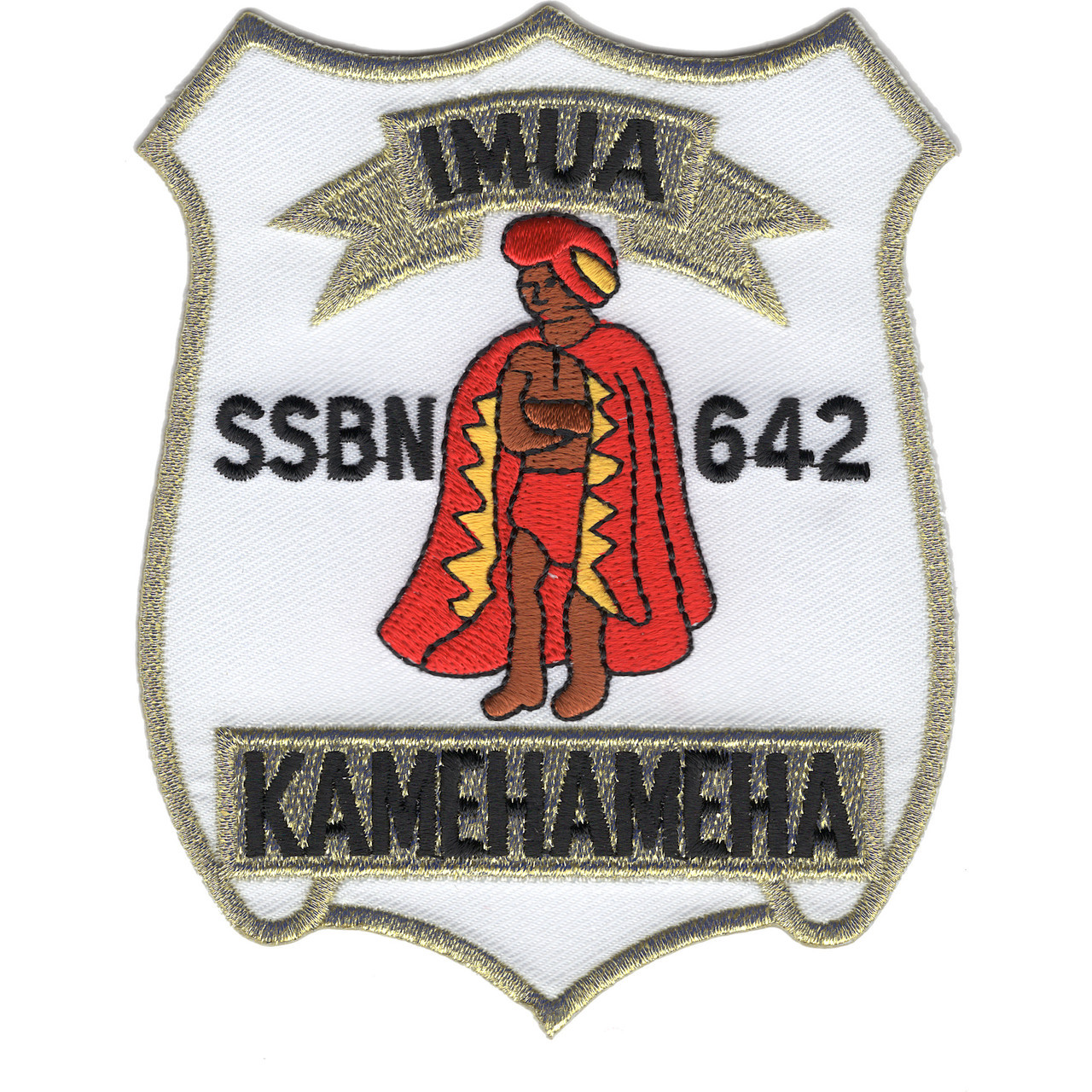 SSBN-642 USS Kamehameha Patch | Submarine Patches | Navy Patches ...