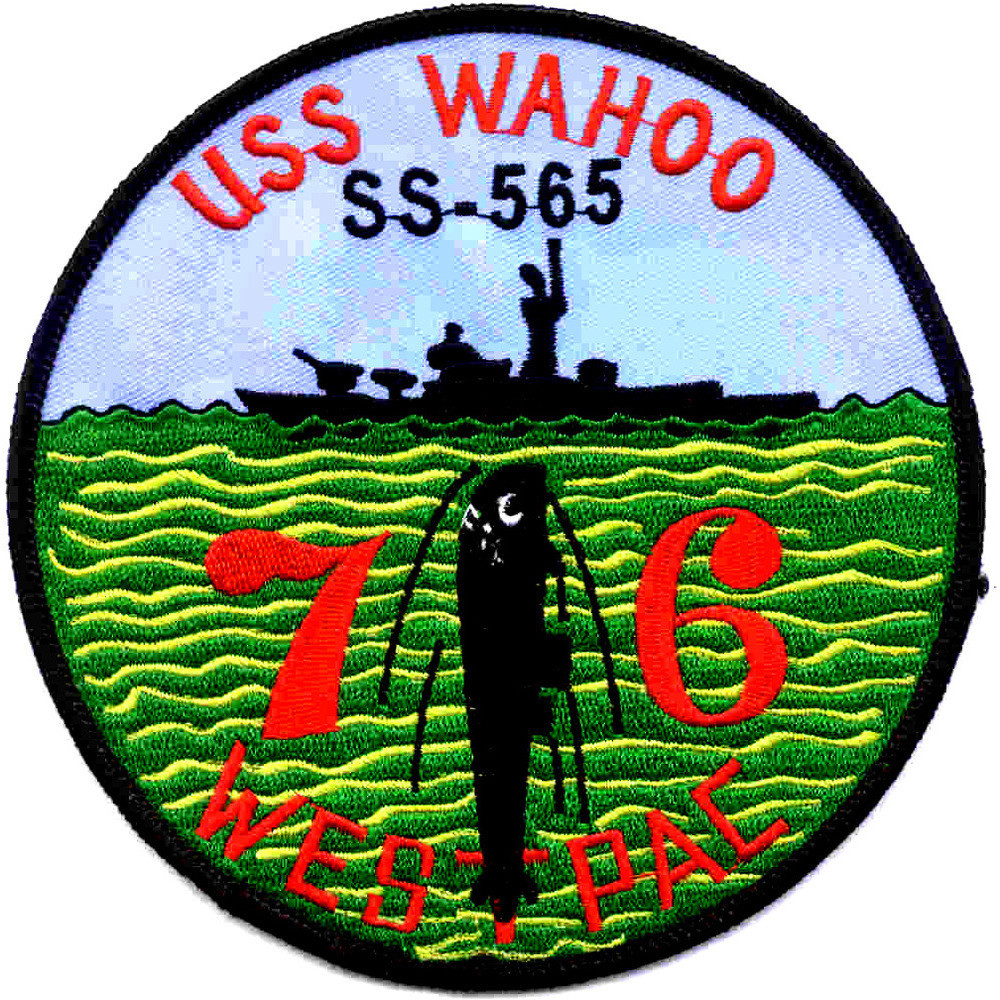 SS-565 USS Wahoo Patch - Version C | Submarine Patches | Navy Patches ...