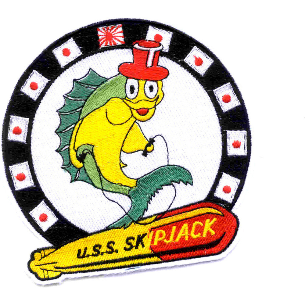 SS-184 USS Skipjack Patch | Submarine Patches | Navy Patches | Popular ...