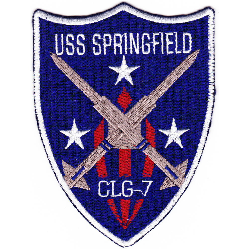 Springfield CLG-7 Patch | Cruiser Patches | Navy Patches | Popular Patch
