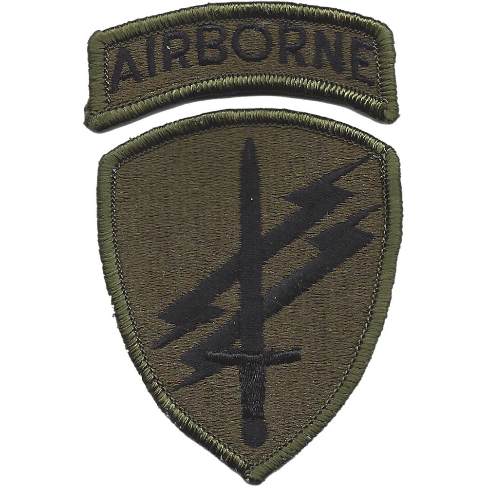 Special Forces Civil Affairs & Psychological Ops Airborne CMD Patch OD ...