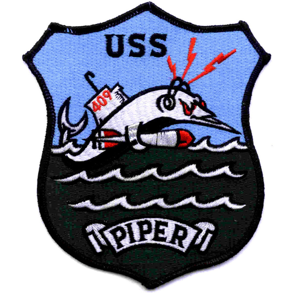 SS-409 USS Piper Patch - Version C | Submarine Patches | Navy Patches ...