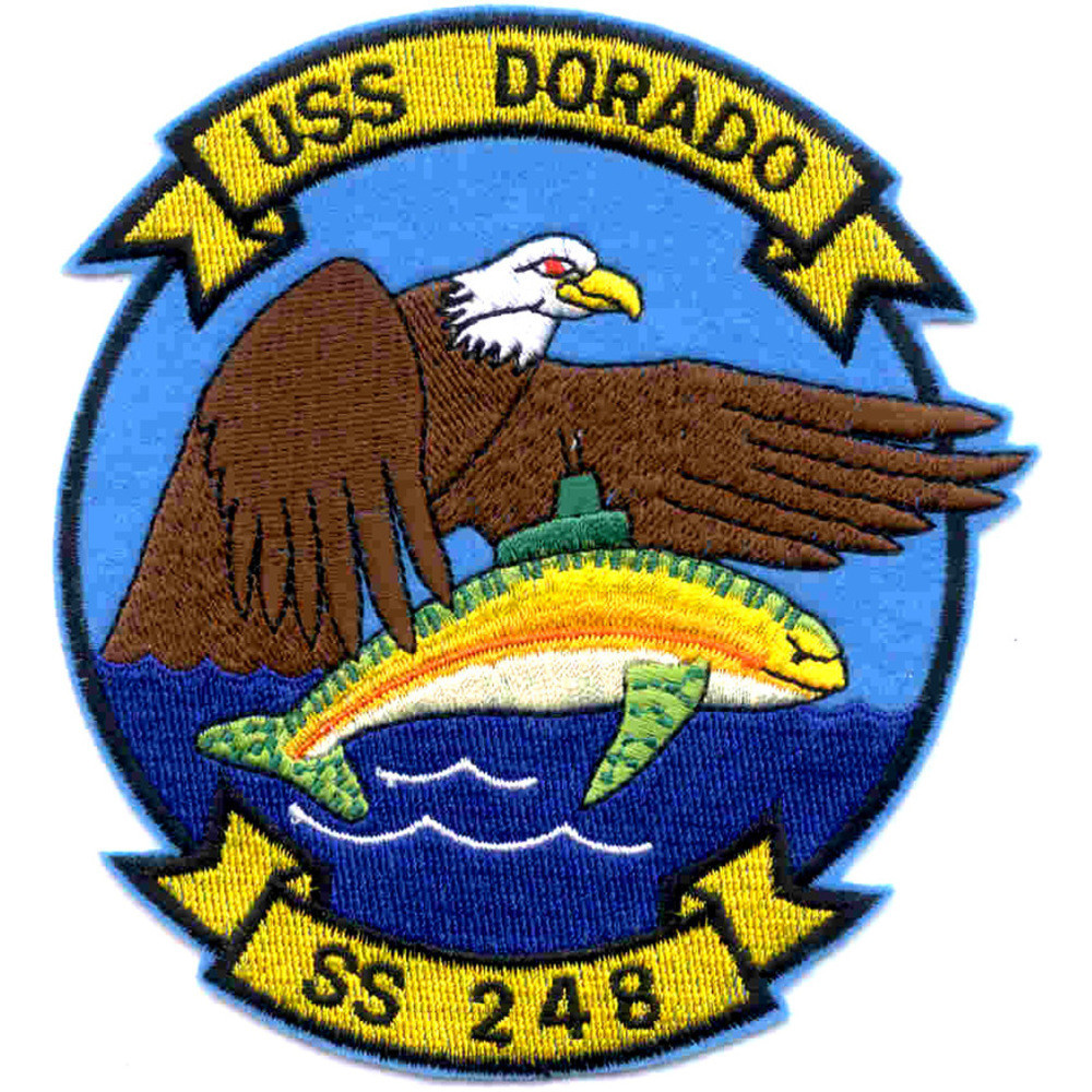 SS-248 USS Dorado Patch | Submarine Patches | Navy Patches | Popular Patch