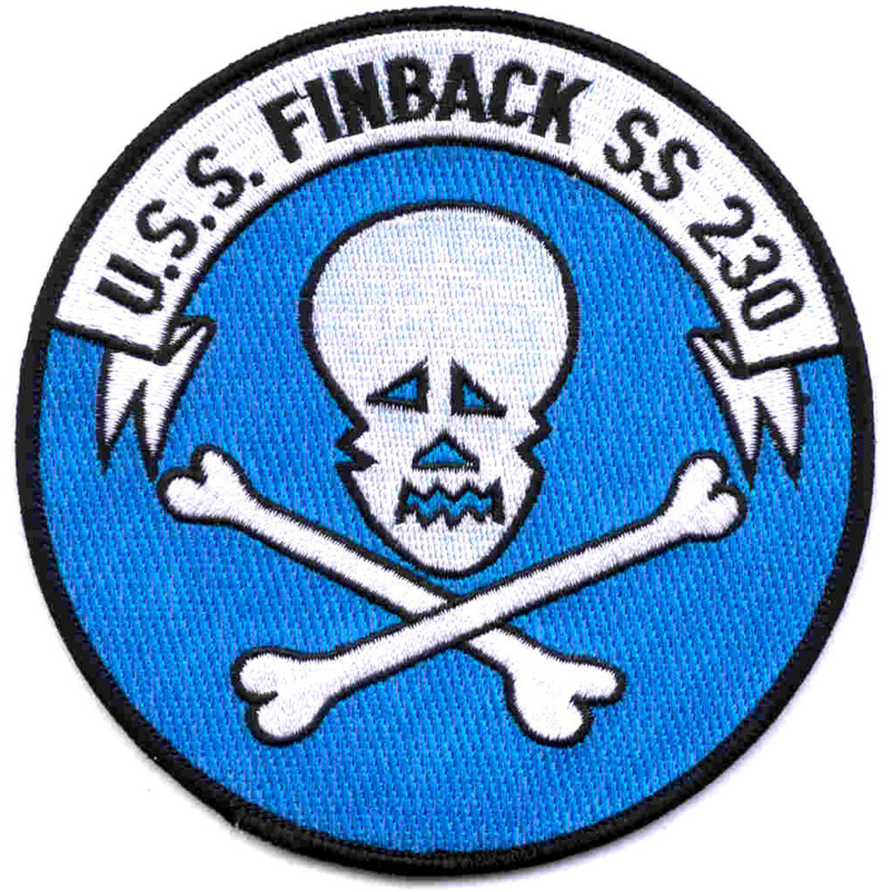 SS-230 USS Finback Patch | Submarine Patches | Navy Patches | Popular Patch