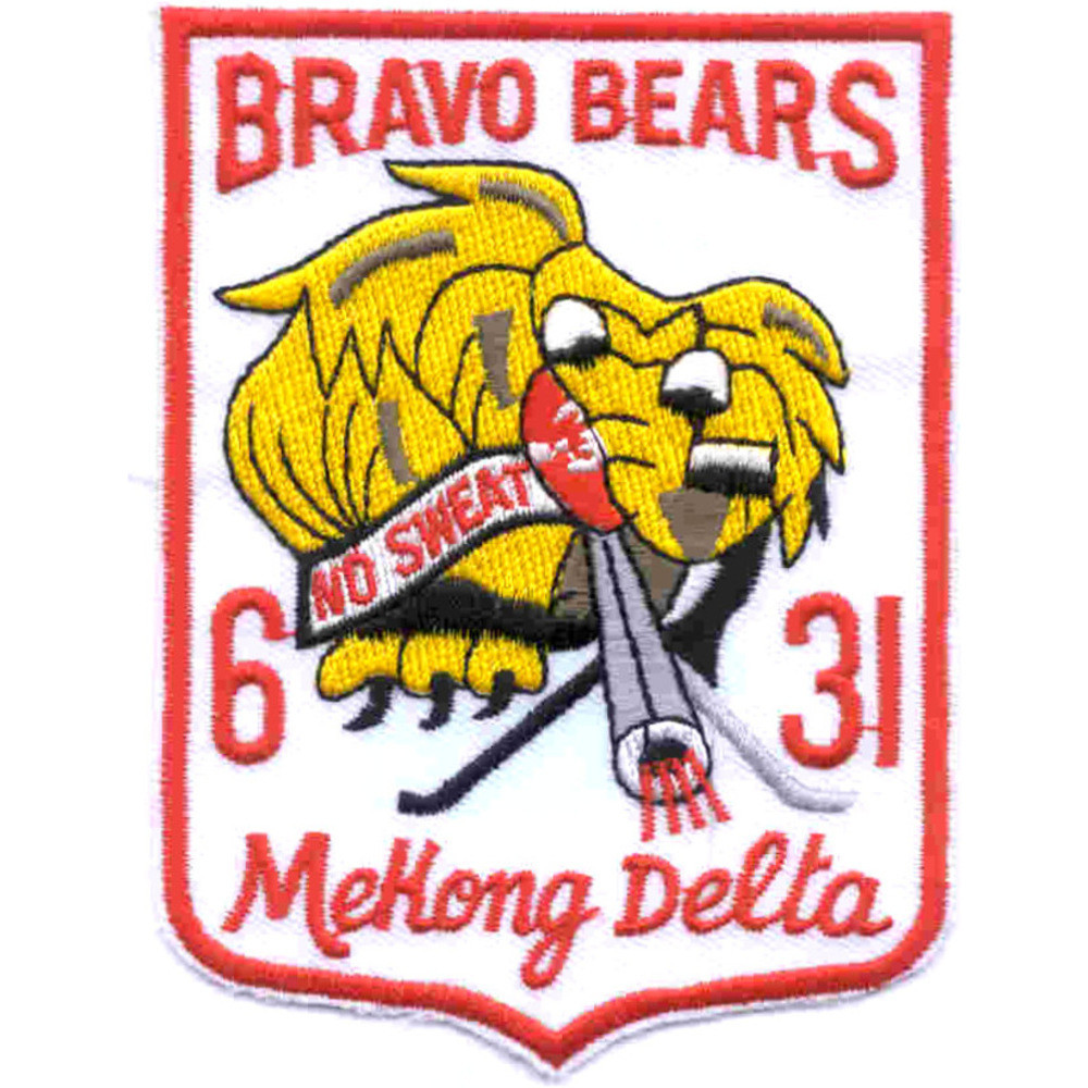 31st Infantry Regiment Patch Bravo Bears | Infantry Patches | Army ...