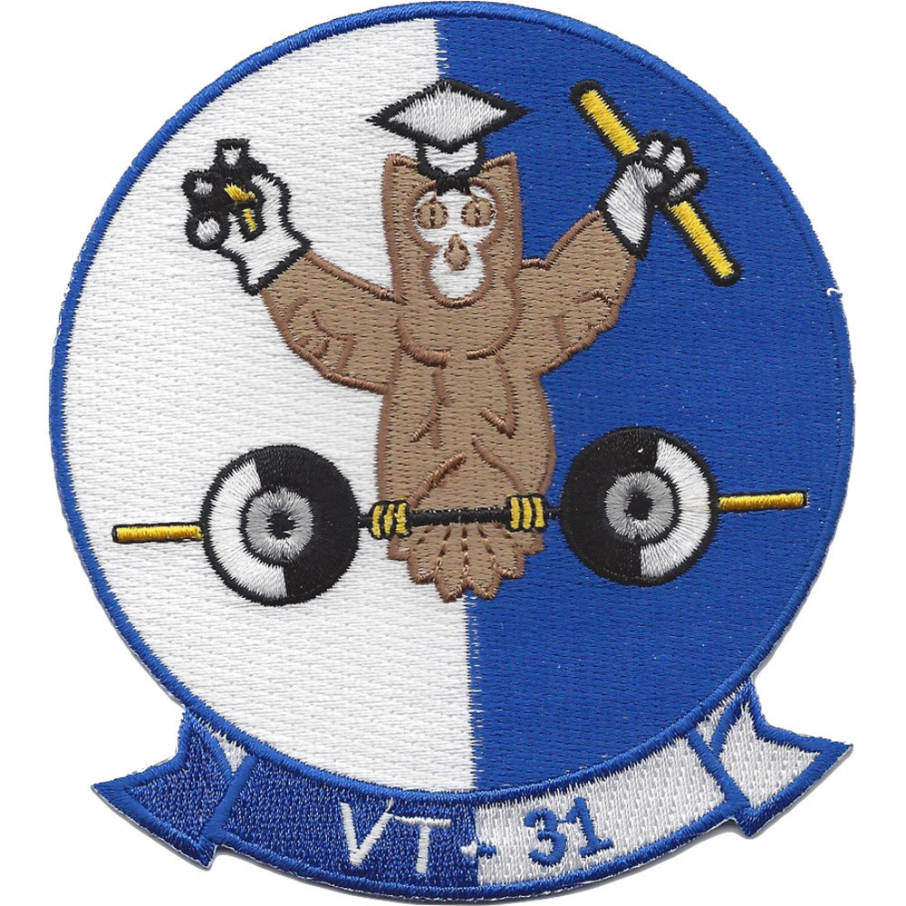 VT-31 Patch Wise Owls | Squadron Patches | Navy Patches | Popular Patch