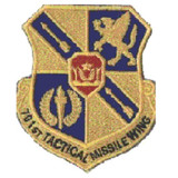 701st Tactical Missile Wing Patch