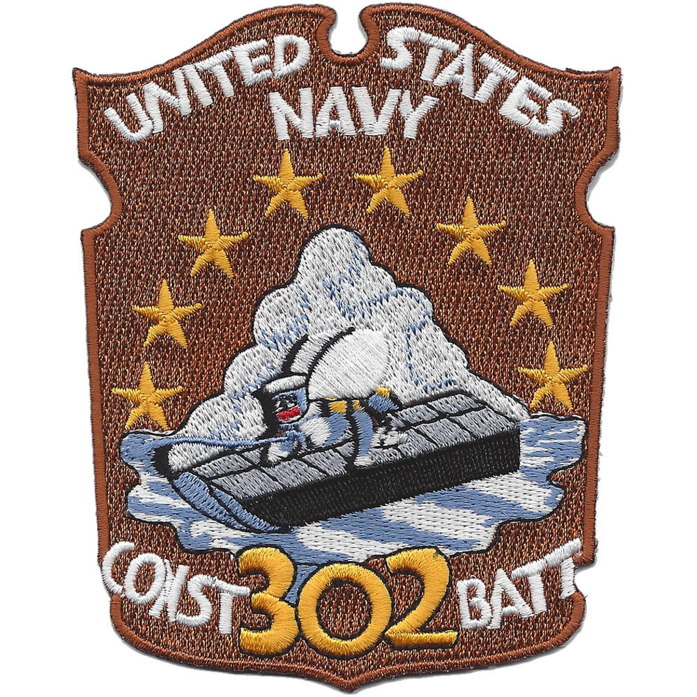 302nd Naval Construction Battalion Maintenance Unit Patch | Seabee ...